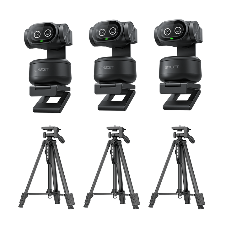 EMEET PIXY Dual-Camera AI PTZ 4K Webcam