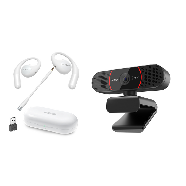 EMEET AirFlow | Open-Ear Headphone Optimized for Calls